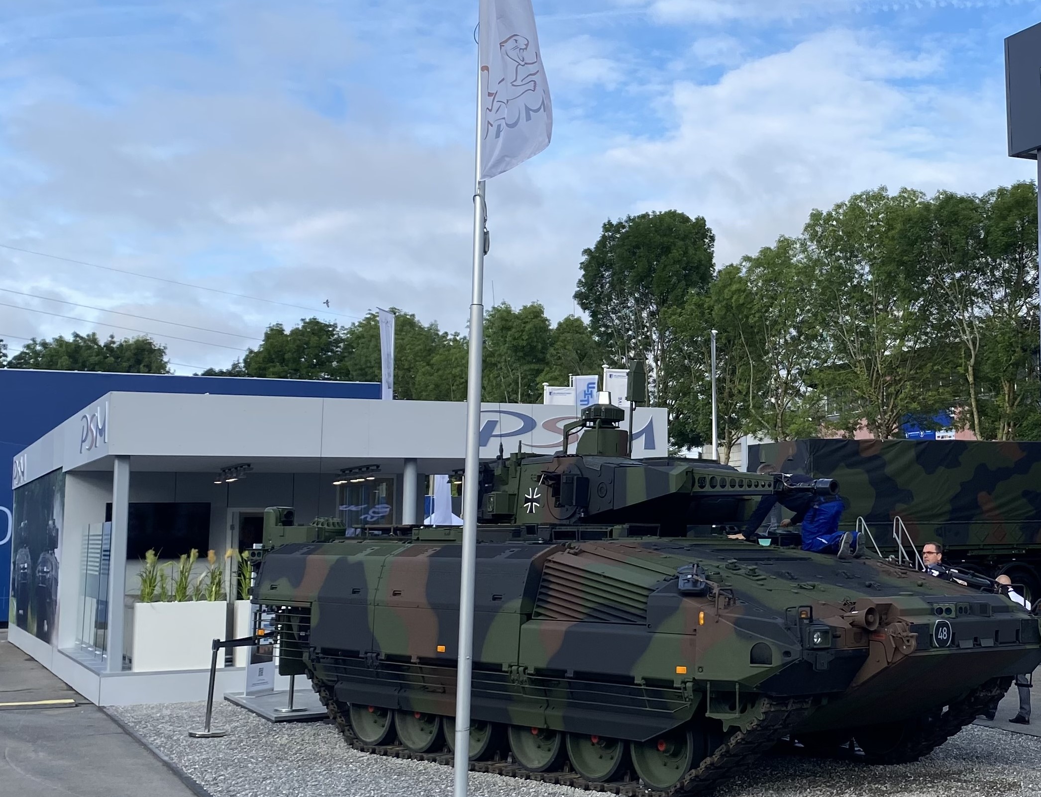 PSM präsentiert den Schützenpanzer PUMA S1 mit erweiterten Fähigkeiten